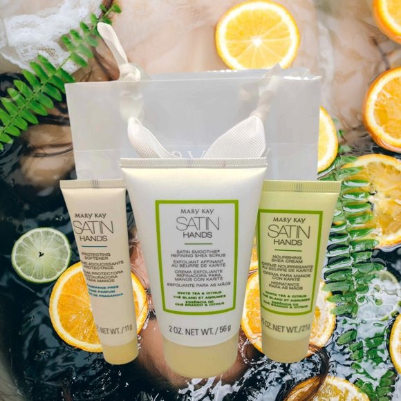 Mary Kay | Bath & Body | Travel Mini White Tea Citrus Satin Hands ...